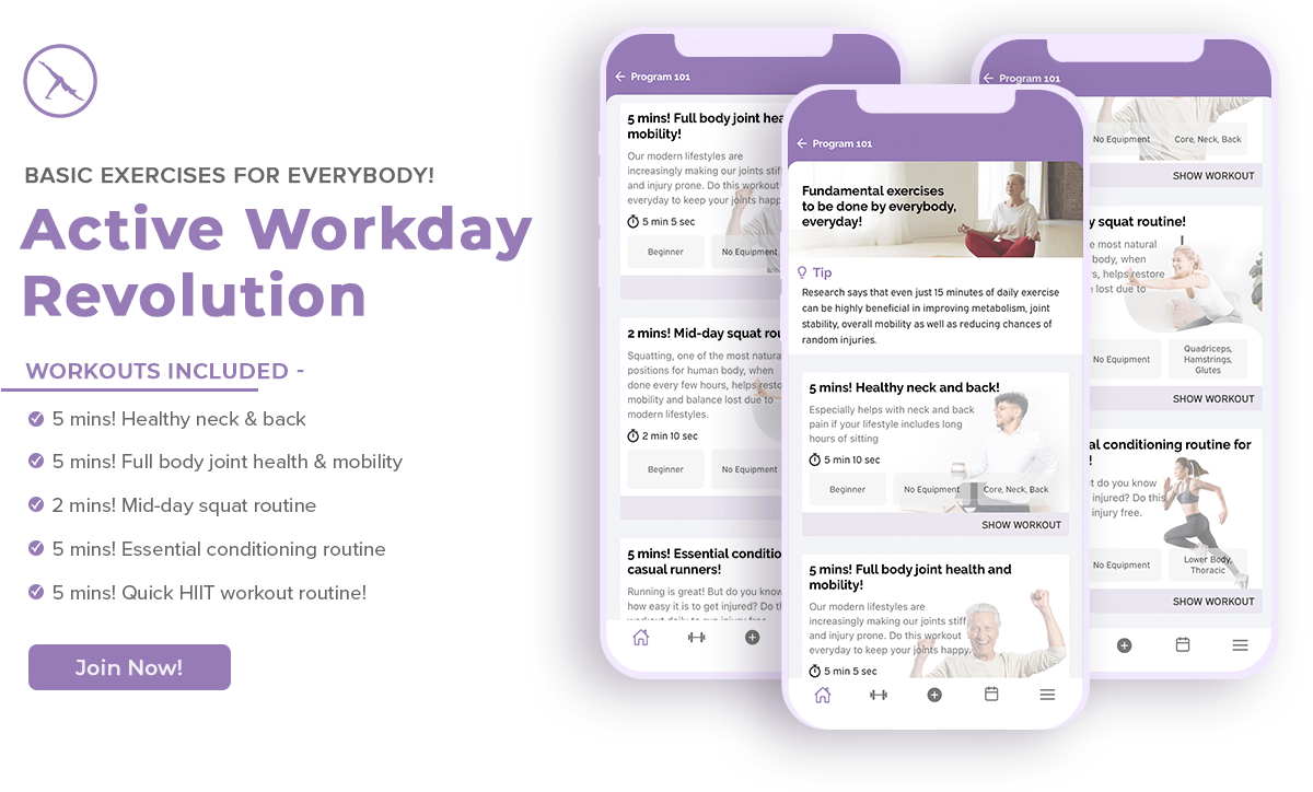 The solution - Don't keep sitting! Simple exercises to reduce sitting ...