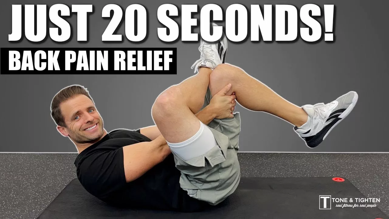 5 Mins | Beginners | Stretching | Exercises To Relieve Back Pain