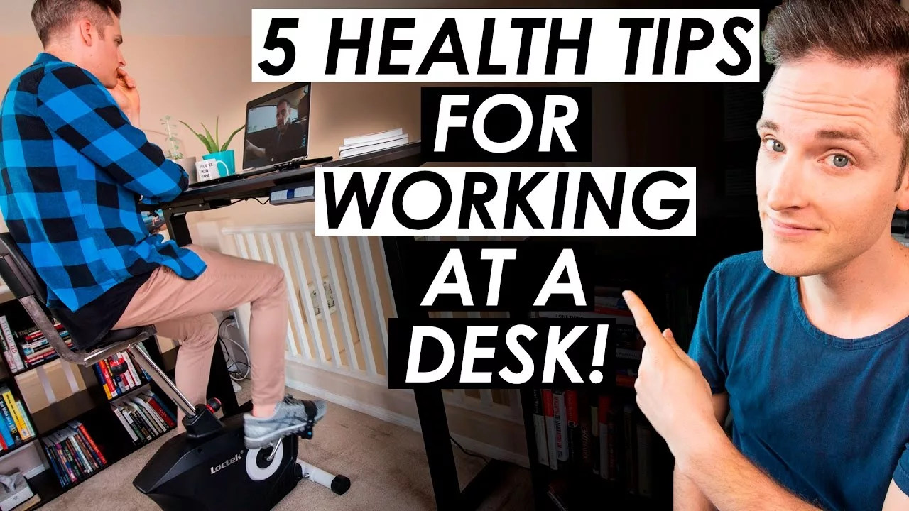 5 Health Tips - To Stay Fit and Healthy at a Desk Job