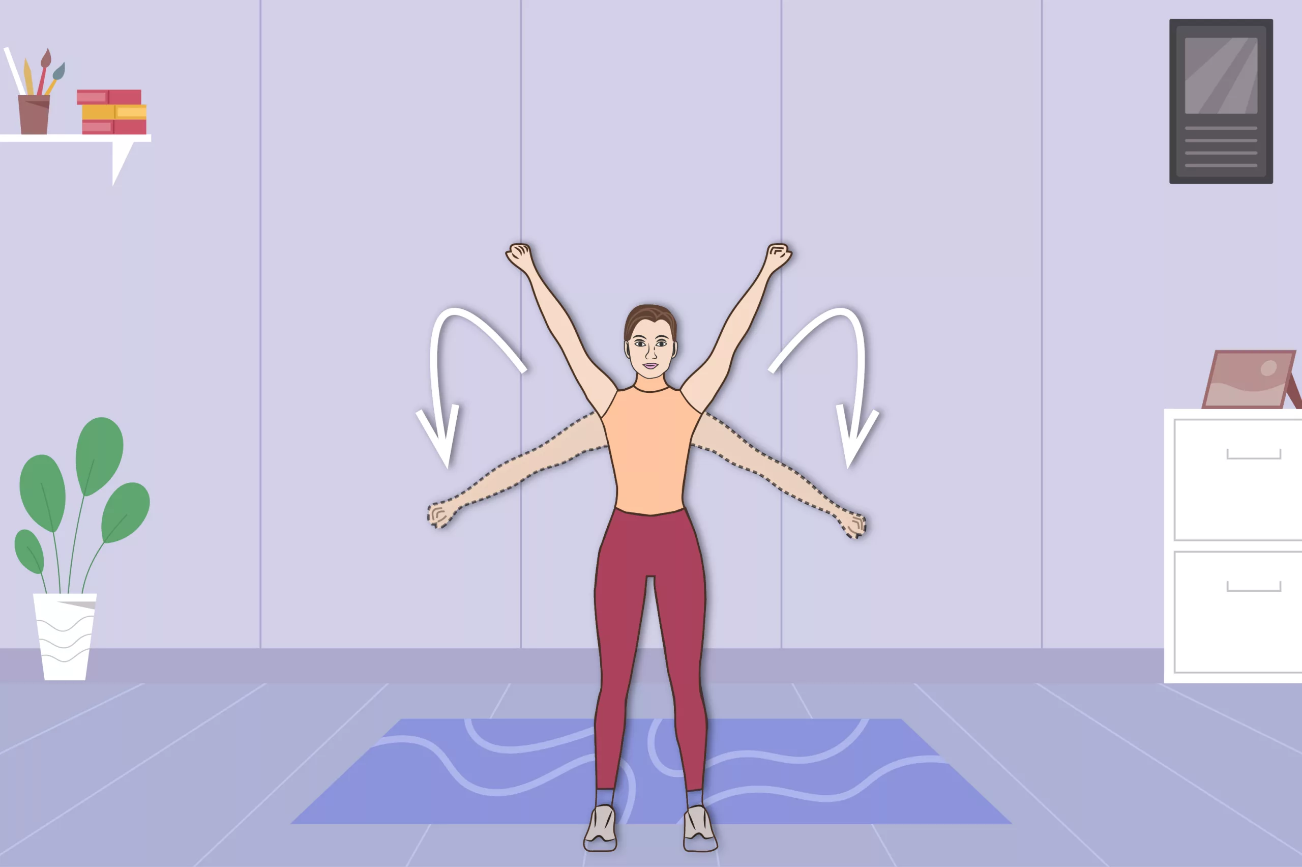 Arm Circles: A Pre-Run Warm-Up Stretch - O'Coach Blog - HIIT, Yoga ...